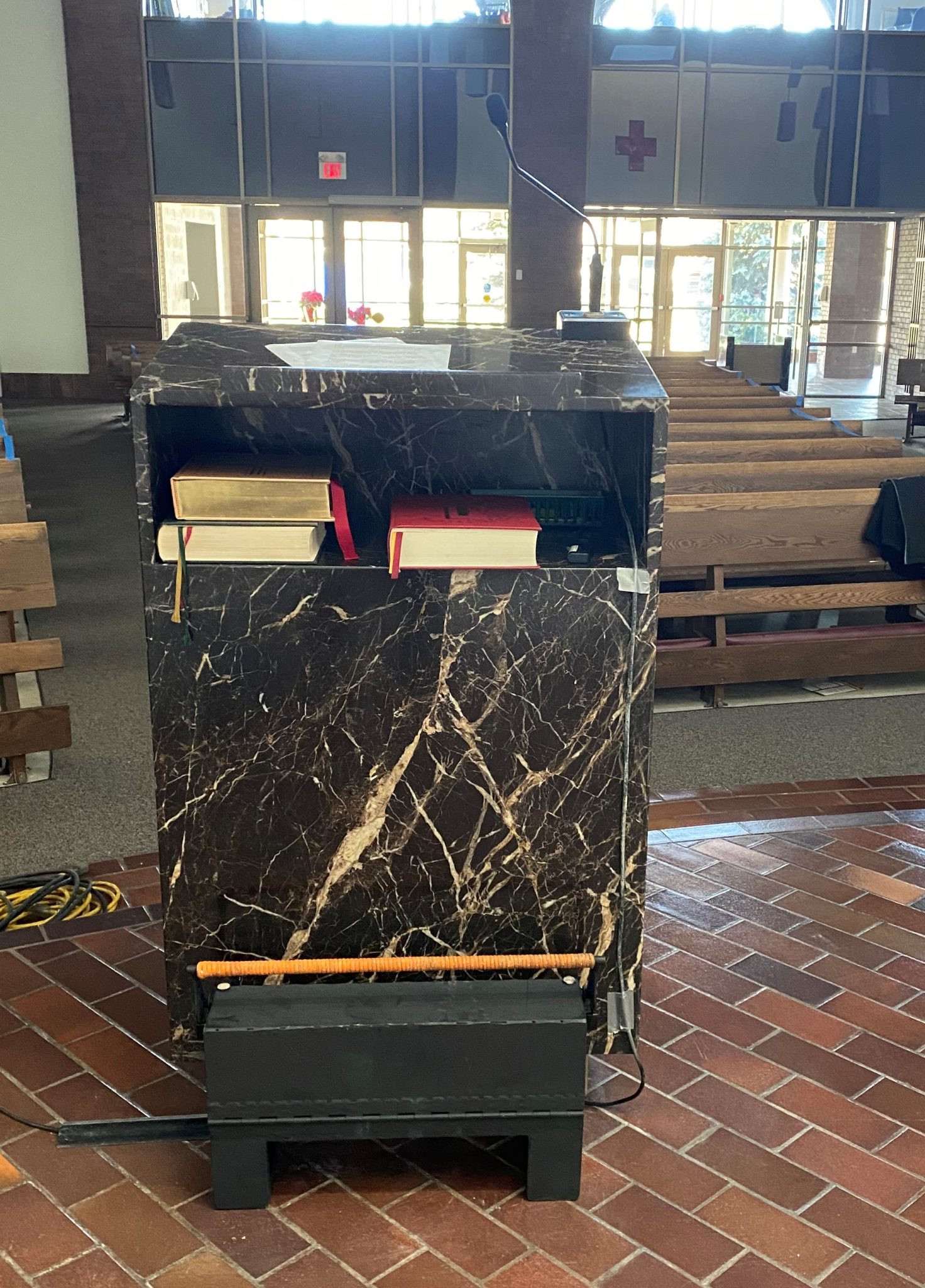 Altar folding step stool - JW Portable Welding & Repairs