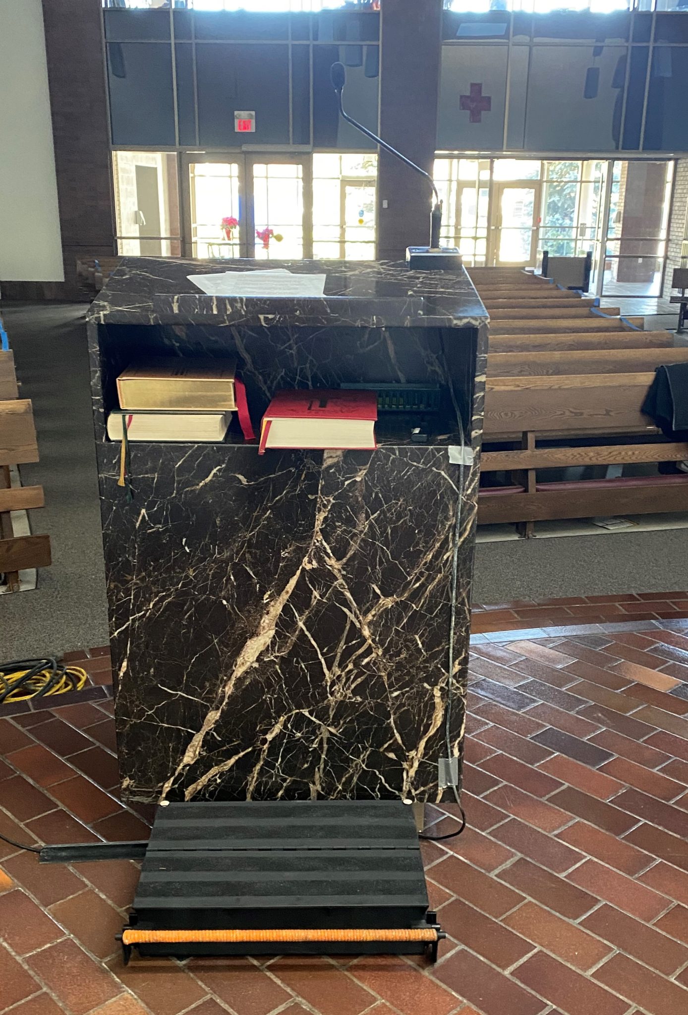Altar folding step stool - JW Portable Welding & Repairs