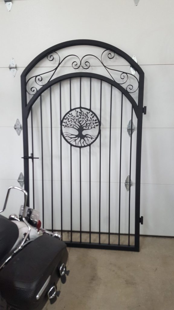 Wrought Iron Gates, decorative, custom - JW Portable Welding & Repairs